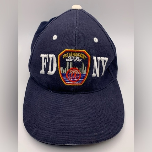Accessories | Vintage Fdny Fire Department City Of New York 911 Navy ...